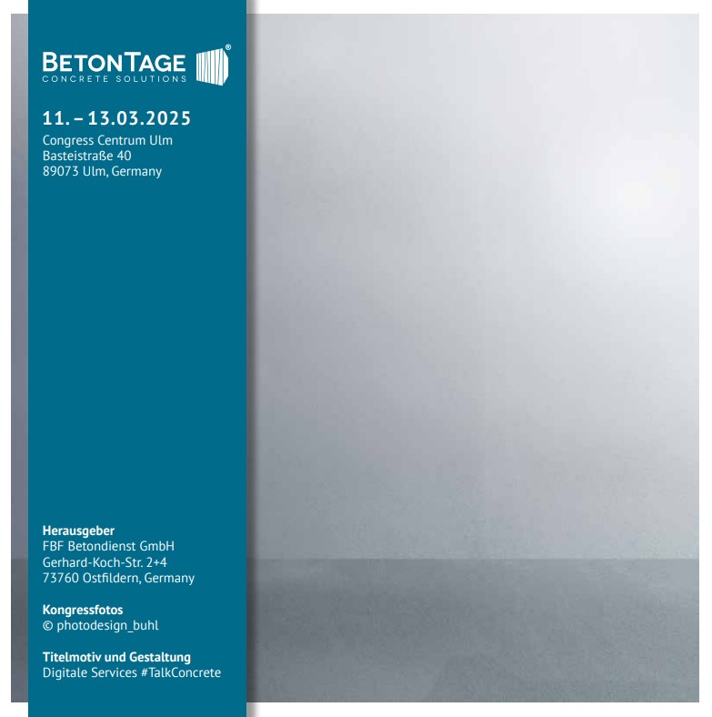 BetonTage vom 11.03.-13.03.2025 | Innogration